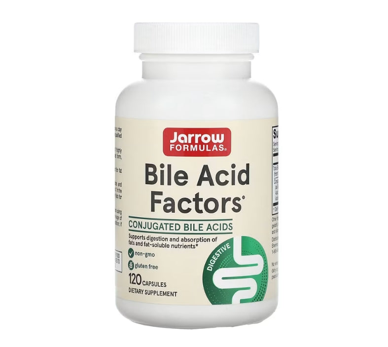 Jarrow Formulas, Bile Acid Factors, 120 Capsules