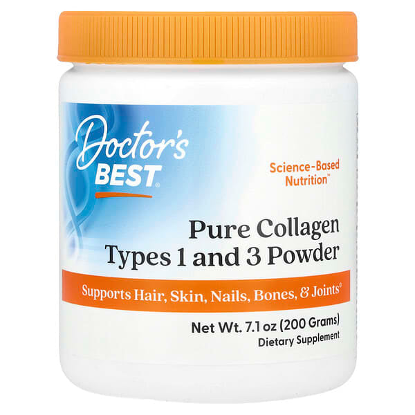 Doctor's Best, Pure Collagen Types 1 and 3 Powder, 7.1 oz (200 g)